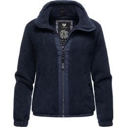 Ragwear Fleece Jacket 'Nordicka' female size XS Navy