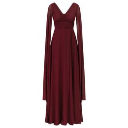 Kraimod Kleid Damen Gr&ouml;&szlig;e 52 weinrot Sommerkleid