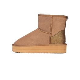Gooce Boots 'Acacia' Damen Gr&ouml;&szlig;e 38 kastanienbraun / bronze