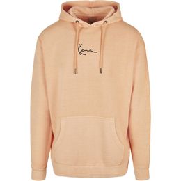 Karl Kani Sweatshirt Herren Gr&ouml;&szlig;e S hellorange / schwarz