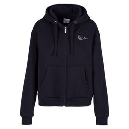 Karl Kani Sweatjacke 'Essential' Damen Gr&ouml;&szlig;e XXL schwarz / wei&szlig;
