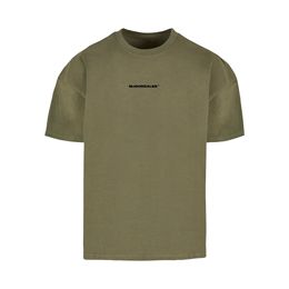 Mj Gonzales T-Shirt Herren Gr&ouml;&szlig;e L oliv / schwarz