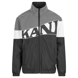 Karl Kani Jacke Herren Gr&ouml;&szlig;e 56/58 grau / schwarz / wei&szlig;