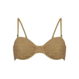 Hunkem&ouml;ller Hunkem&ouml;ller Bikinitop 'Goldie' Damen Gr&ouml;&szlig;e 75 gold