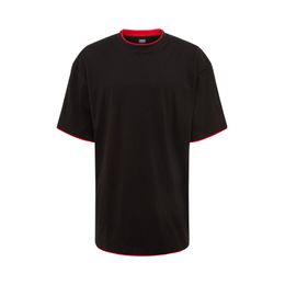 Urban Classics T-Shirt Herren Gr&ouml;&szlig;e 6XL rot / schwarz