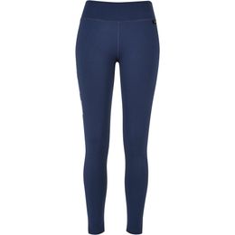 Just Rhyse Leggings Damen Gr&ouml;&szlig;e L taubenblau / violettblau / burgunder