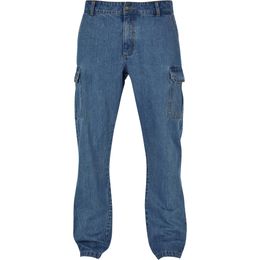 Urban Classics Cargojeans Herren Gr&ouml;&szlig;e 36 blue denim