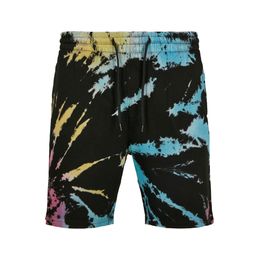 Urban Classics Shorts Herren Gr&ouml;&szlig;e 38 hellblau / dunkelgelb / dunkelpink / schwarz