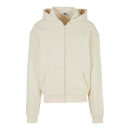 Urban Classics Zip-Up Hoodie male size L Wool white
