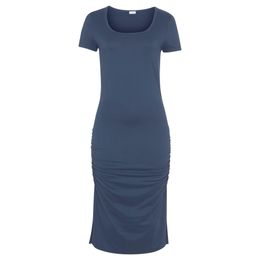 Lascana Kleid Damen Gr&ouml;&szlig;e 36 blau Winterkleid