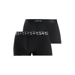 s.Oliver Boxershorts Herren Gr&ouml;&szlig;e M hellgrau / schwarz