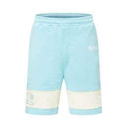 Ball Shorts Damen Gr&ouml;&szlig;e 34 hellblau / wei&szlig;