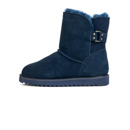 Gooce Snowboots 'Colorado' Damen Gr&ouml;&szlig;e 38 navy Winterschuhe