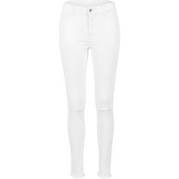 Urban Classics Jeans Damen Gr&ouml;&szlig;e 27 wei&szlig;