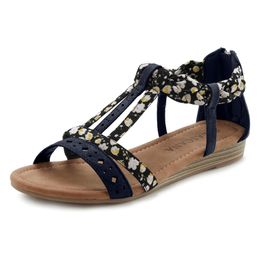 Lascana Sandals female size 37 Yellow / Black / White