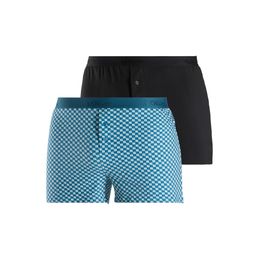 s.Oliver Boxershorts Herren Gr&ouml;&szlig;e M petrol / schwarz / wei&szlig;