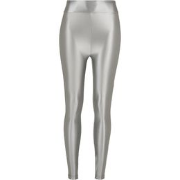 Urban Classics Leggings Damen Gr&ouml;&szlig;e XXL silber