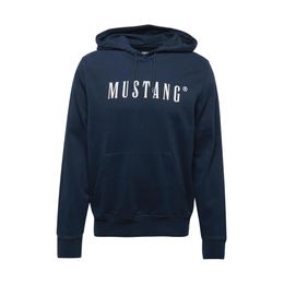 Mustang Sweatshirt 'Bronson' male size XXXL Dark blue / White