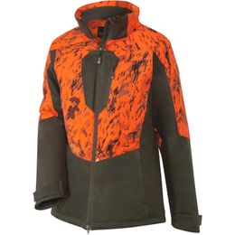 Parforce Active Damen Dr&uuml;ckjagd-Funktionsjacke Oliv/Signaltarn (Gr&ouml;&szlig;e: M)