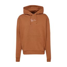 Karl Kani Sweatshirt Herren Gr&ouml;&szlig;e XS cognac / wei&szlig;