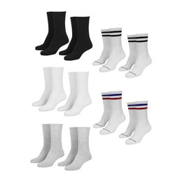 Urban Classics Socken Damen Gr&ouml;&szlig;e 39/42 royalblau / feuerrot / schwarz / wei&szlig;