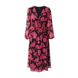 Wallis Petite Wallis Kleid Damen Gr&ouml;&szlig;e 46 pink / schwarz Winterkleid