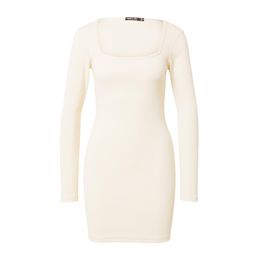 Nasty Gal Kleid Damen Gr&ouml;&szlig;e 34 beige Winterkleid