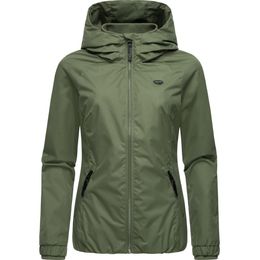 Ragwear Performance Jacket 'Dizzie' female size L Dark green