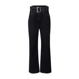 Nasty Gal Jeans Damen Gr&ouml;&szlig;e 25/26 schwarz / wei&szlig;