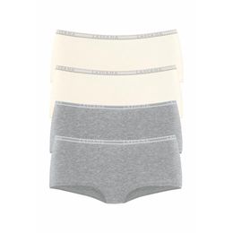 Lascana Panty Damen Gr&ouml;&szlig;e XS creme / graumeliert