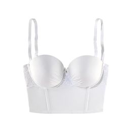 Lascana Corsage Damen Gr&ouml;&szlig;e 85 wei&szlig;