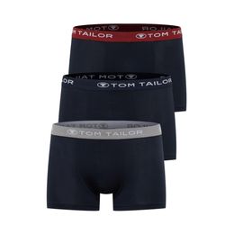 Tom Tailor Trunks Herren Gr&ouml;&szlig;e XXL marine / grau / weinrot / wei&szlig;