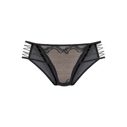 JETTE Slip 'Tanga' Damen Gr&ouml;&szlig;e S/M beige / schwarz Winterschuhe