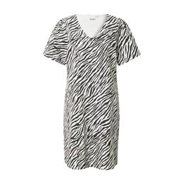 Ichi Kleid 'IH ZEBRA' Damen Gr&ouml;&szlig;e 34 schwarz / wei&szlig; Winterkleid