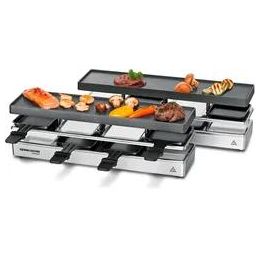 Rommelsbacher Raclette "RC 1600" Raclettes silberfarben