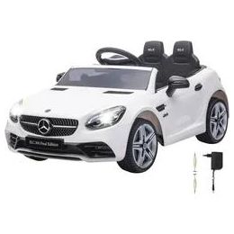 Elektro-Kinderauto Jamara "Ride-on Mercedes-Benz SLC" Elektro-Kinderfahrzeuge weiß Kinder inkl. Akku und Ladegerät