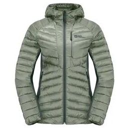 Funktionsjacke Jack Wolfskin "ROUTEBURN PRO INS JKT W" Gr. XL (46), grün (mint, leaf) Damen Jacken