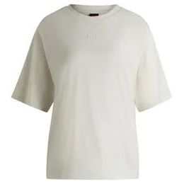 T-Shirt BOSS ORANGE "C_Enis" Gr. S (36), weiß (open white 118) Damen Shirts mit weiten Ärmeln