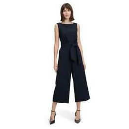 Overall Betty Barclay "Betty Barclay Jumpsuit mit Eingrifftaschen" Gr. 38, Normalgrößen, blau (dunkelblau) Damen Overalls Form