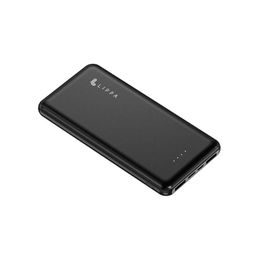 Lippa 10.000 mAh Powerbank 2 x USB-A Output - Black Powerbank (Akku) - schwarz - 10000 mAh