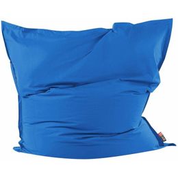 Beliani Sitzsack Blau 180 x 230 cm Indoor Outdoor Stark wasserabweisender Langfristige Volumenstabilität Groß