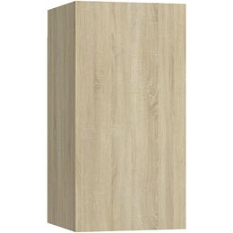 vidaXL - TV-Schrank Sonoma-Eiche 30,5x30x60 cm Holzwerkstoff