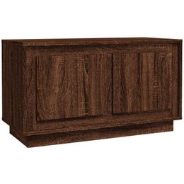 TV-Schrank Braun Eichen-Optik 80x35x45 cm Holzwerkstoff vidaXL