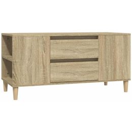 TV-Schrank Sonoma-Eiche 102x44,5x50 cm Holzwerkstoff vidaXL