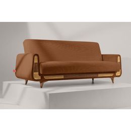 KONSIMO GUSTAVO II Sofa 3 Personen, Orange