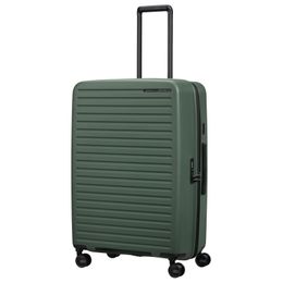 Hartschalen-Trolley Samsonite "RESTACKD 75 inkl. 3 Packtaschen" Gr. B/H/T: 51cm x 75cm x 29cm 99 l, grün (sage) Koffer Reisekoffer mit TSA Schloss Volumenerweiterung