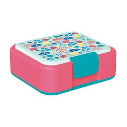 Quokka Twist Kids – Doppelwandiger Lebensmittelbehälter/Lunchbox (Blumen)