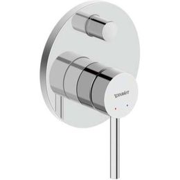 Circle - Unterputzarmatur für 2 Verbraucher, mit Einbaukörper, Chrom CE4210008010 - Duravit