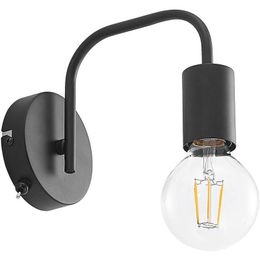 LINDBY - Wandleuchte, Wandlampe Innen 'Erivana' aus Metall für Wohnzimmer & Esszimmer von