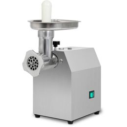 VERTES Fleischwolf Fleischmaschine Faschiermaschine Elektrisch, Edelstahl, 370W, 80 kg/h, Größe 8, Professionell f. Gastro, 2 Einfüllschalen, 4